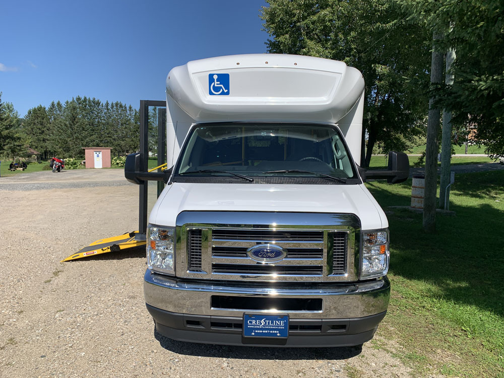 TACAL gets their ARBOC Freedom low-floor minibus delivered