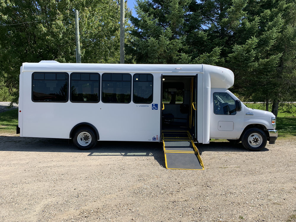 TACAL gets their ARBOC Freedom low-floor minibus delivered